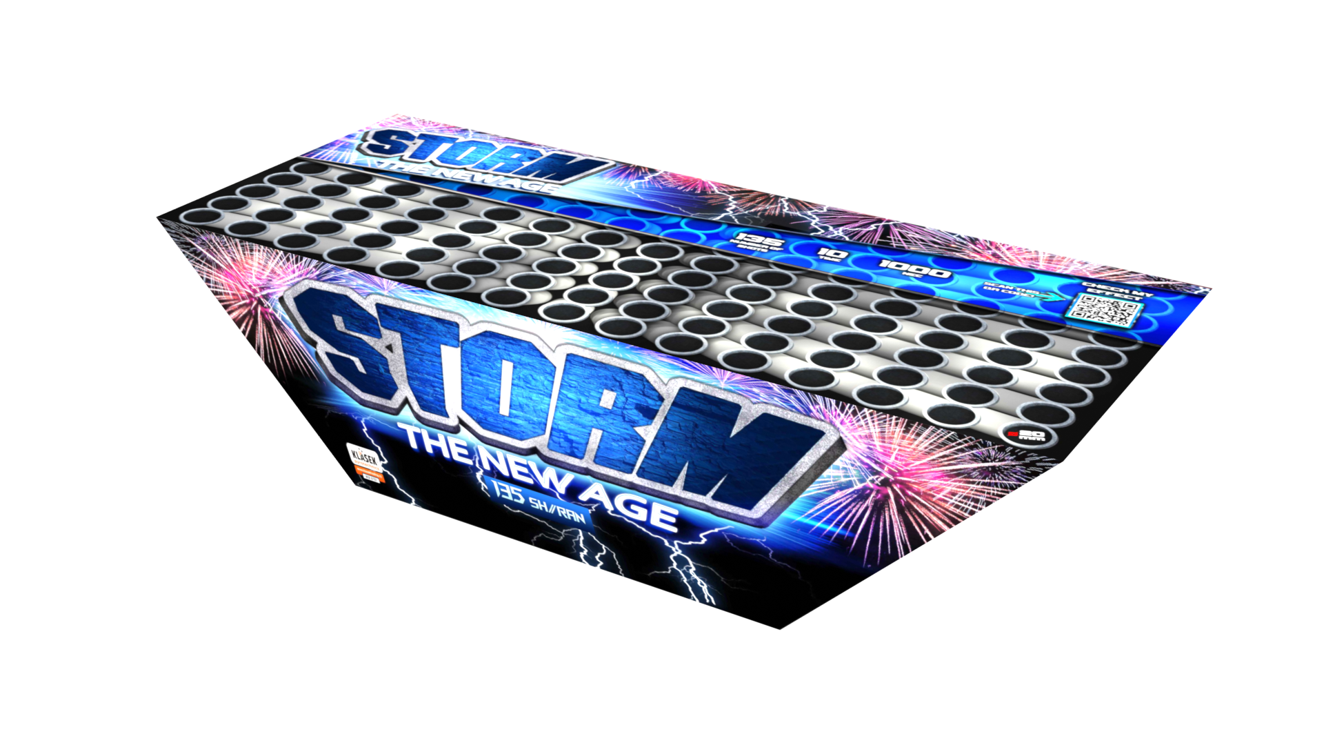 Storm new age-S type-big gold palm comet +blue pearl