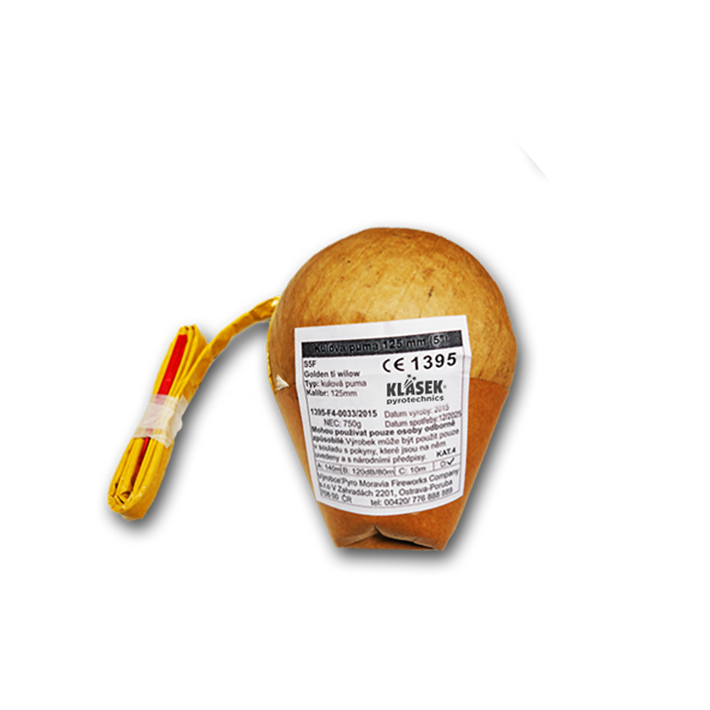 Shell 125mm golden ti wilow